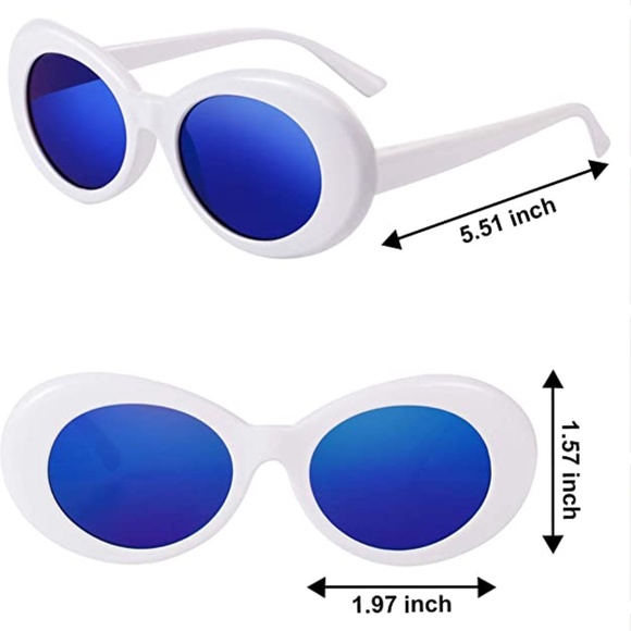 Accessories | Rose White Kurt Cobain 9s Clout Goggles Nwt | Poshmark